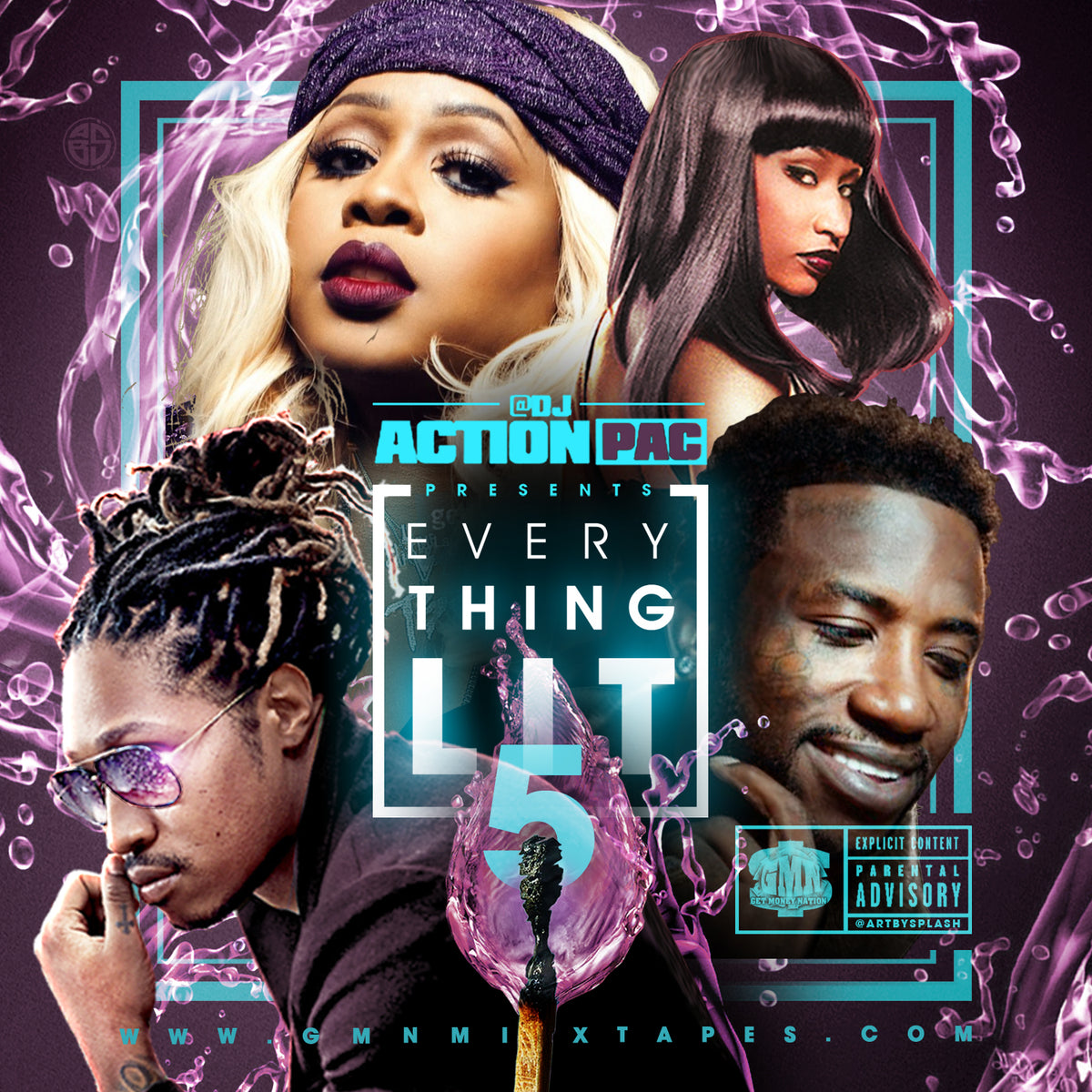 DJ Action Pac - Everything Lit 5 (2017) – MixtapeMonopoly.biz