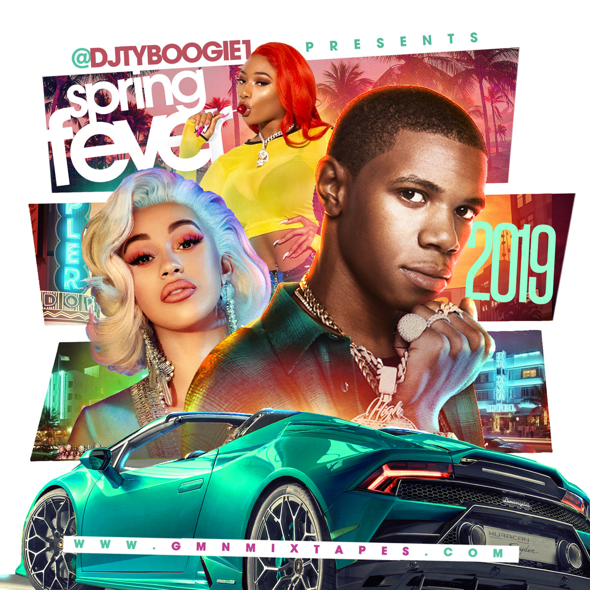 DJ Ty Boogie - Spring Fever 2019 – MixtapeMonopoly.biz